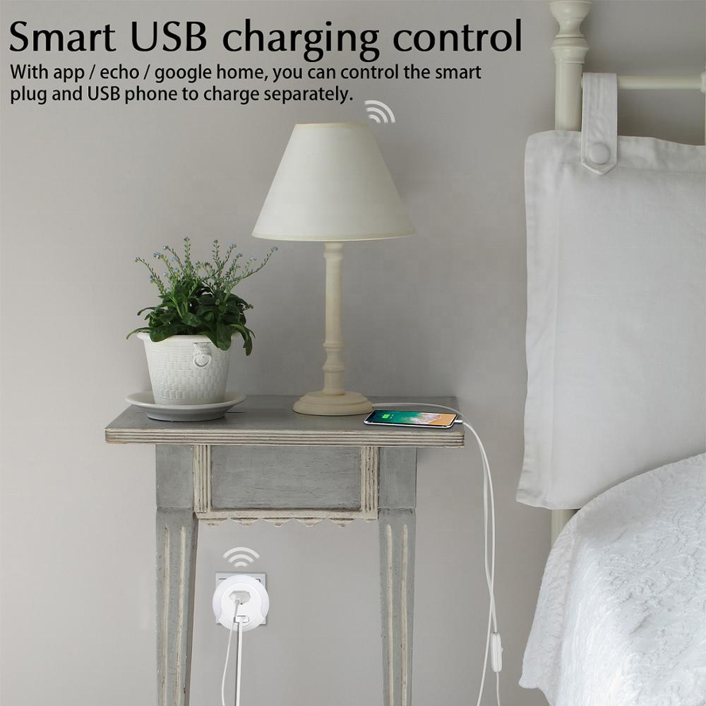 WIFI Smart Socket USB Port US WIFI Smart Socket