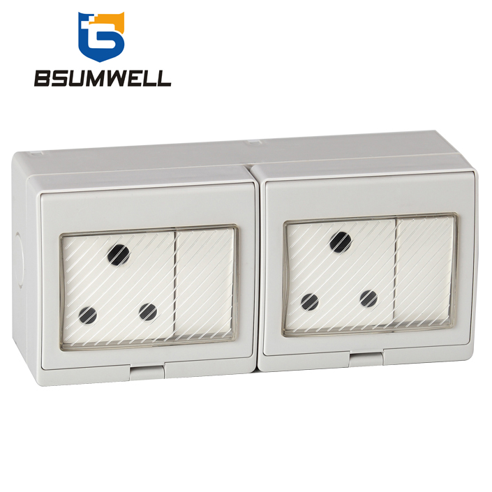 South Africa Type Ip55 Waterproof Socket And Switch - Buy electrical ...