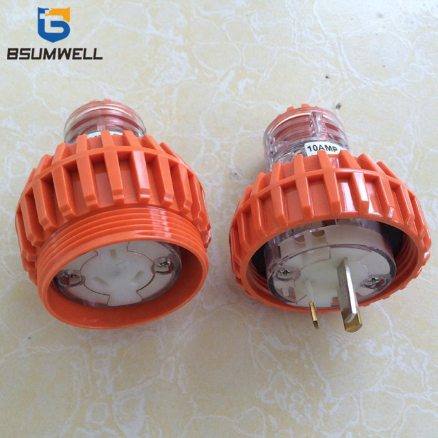 56P310 3pin 250V ac 10A 10amp outdoor indoor Electrical Weatherproof ...