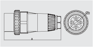 Australian Standard 56P432 500V 32A 32AMP 4 holes IP67 Industrial Power ...